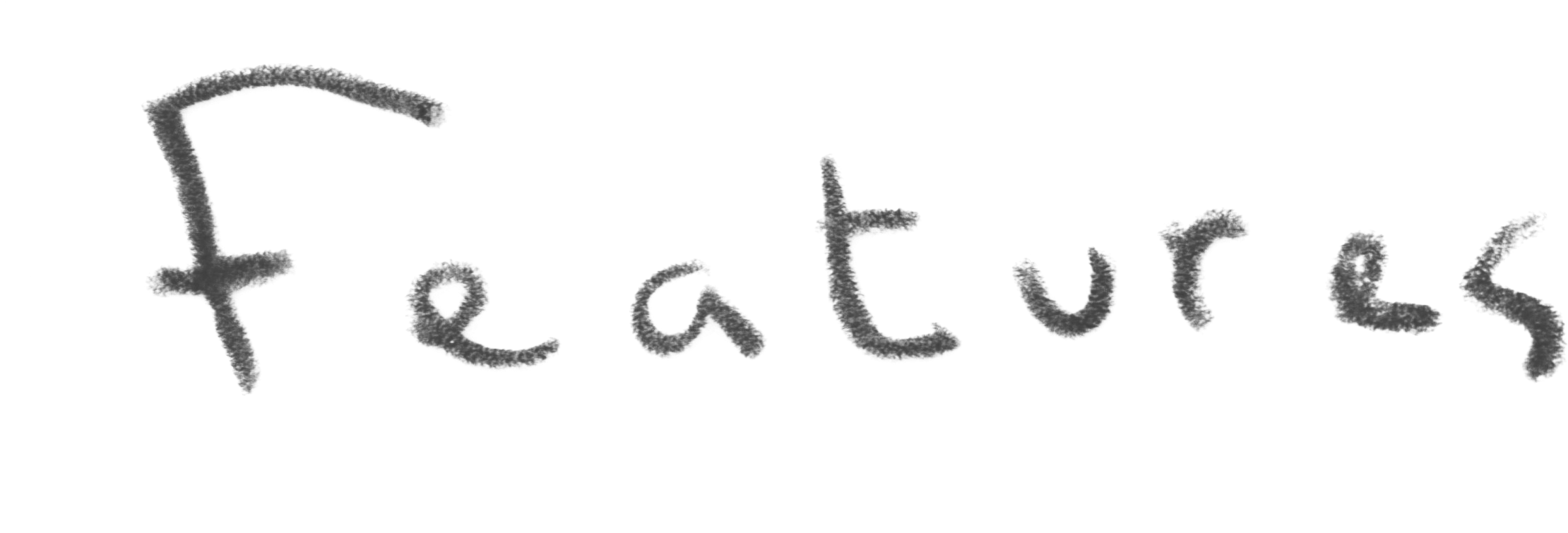 Features - Calligraphy Clipart - Large Size Png Image - PikPng