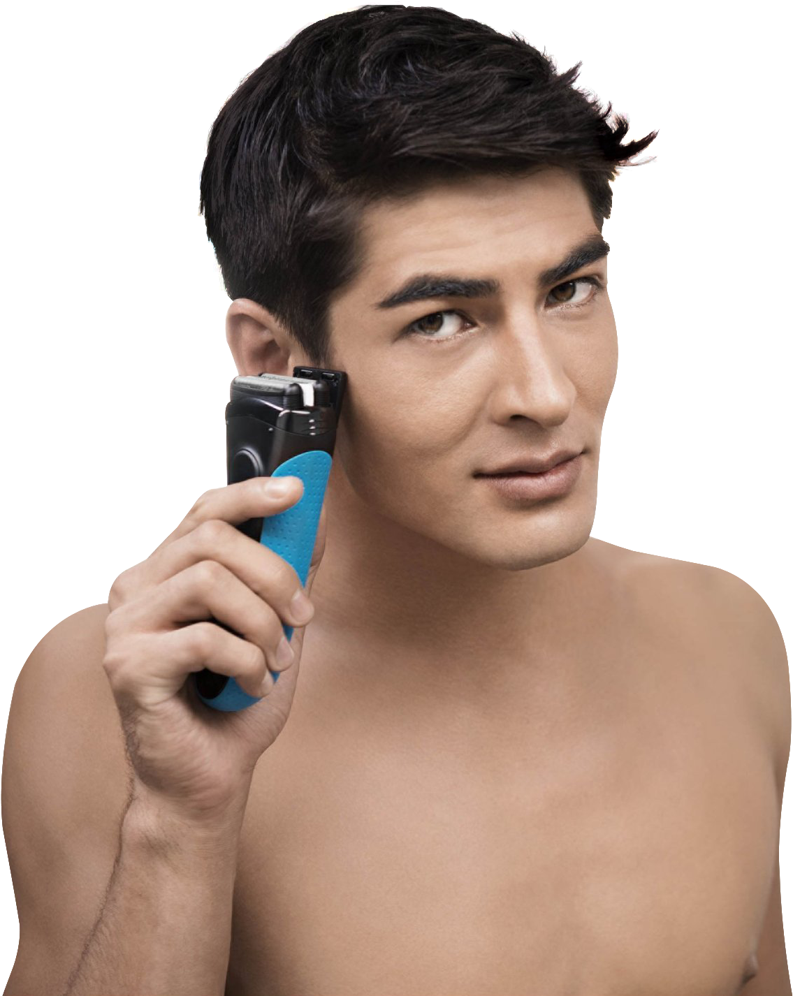 Man With Hair Trimmer Png - Man Shaving Png Clipart - Large Size Png ...