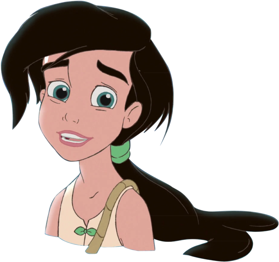 The Little Mermaid Face Clipart - Large Size Png Image - PikPng