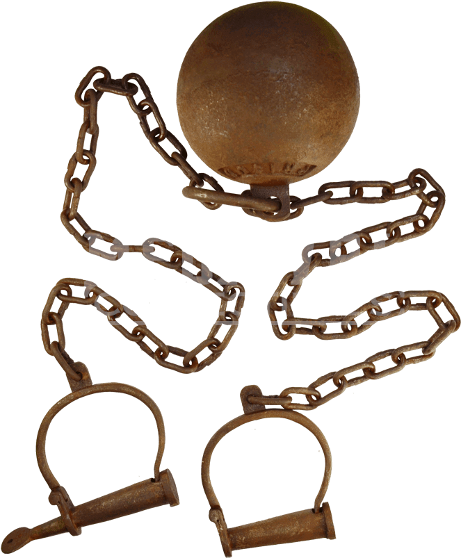 Leavenworth Prison Iron Ball And Chain Clipart - Large Size Png Image ...