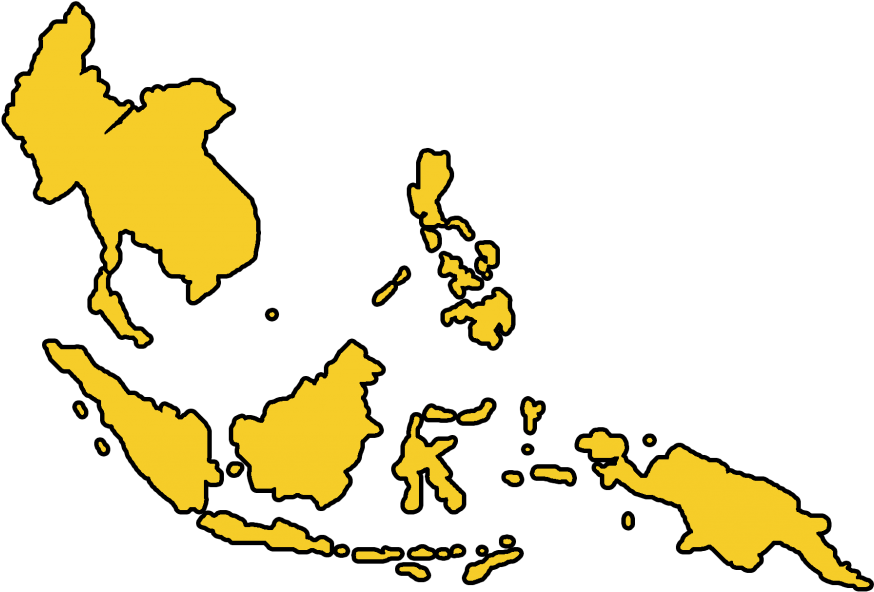Asia Cartoon Png - Southeast Asia Map Png Clipart - Large Size Png ...