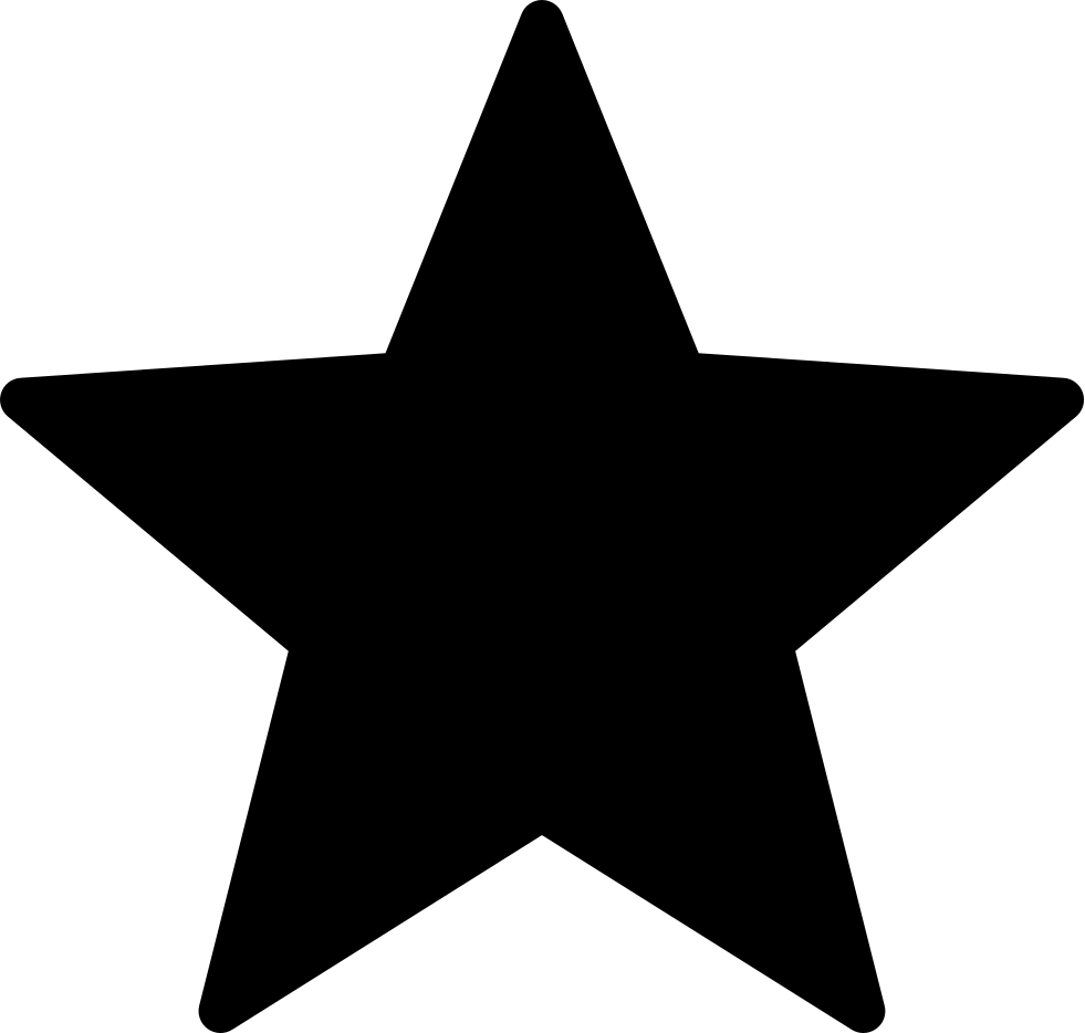 Christmas Star Filled Comments - Favorite Icon Clipart - Large Size Png ...