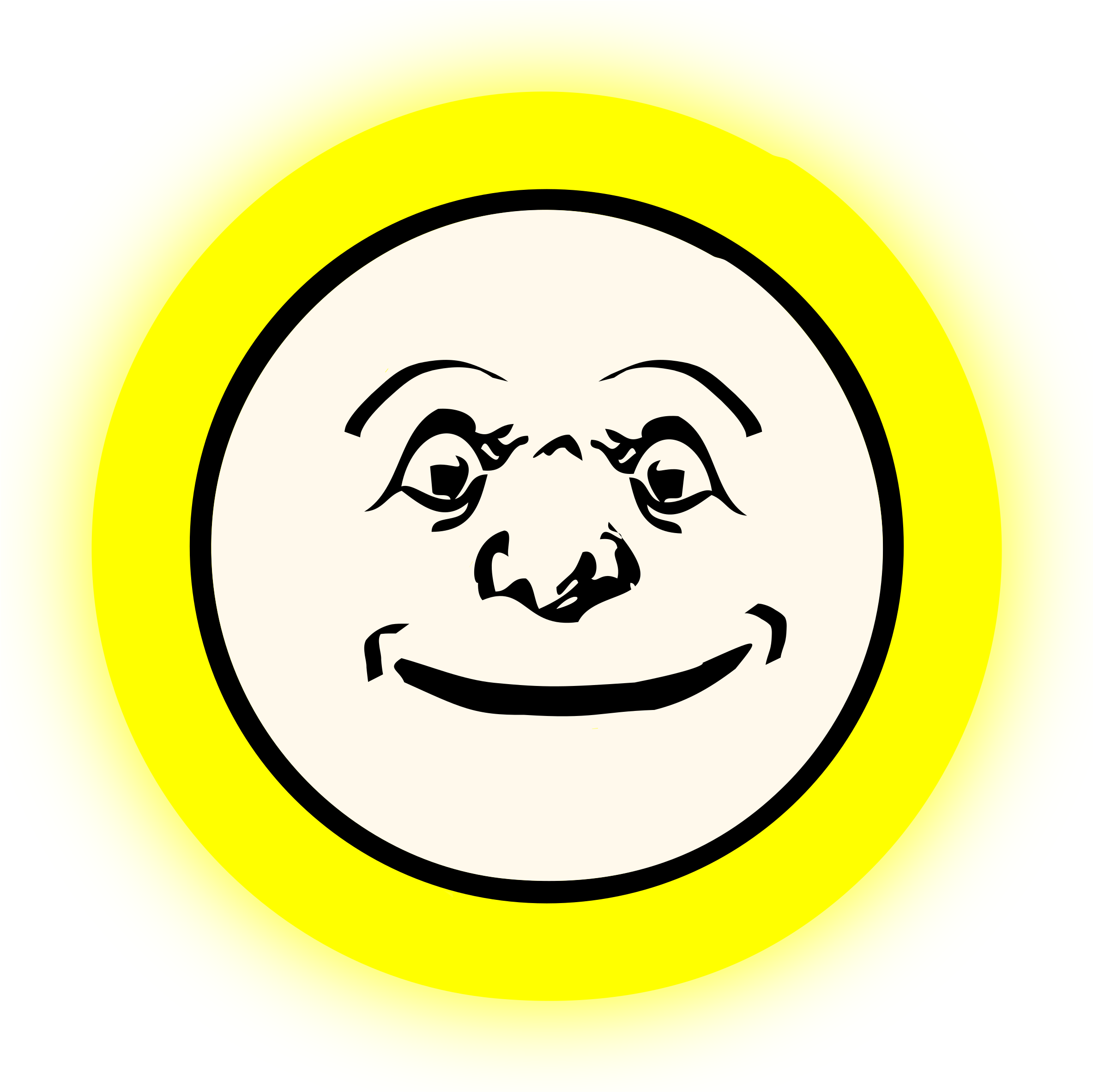 This Free Icons Png Design Of Moon-glowing - Clip Art Transparent Png ...