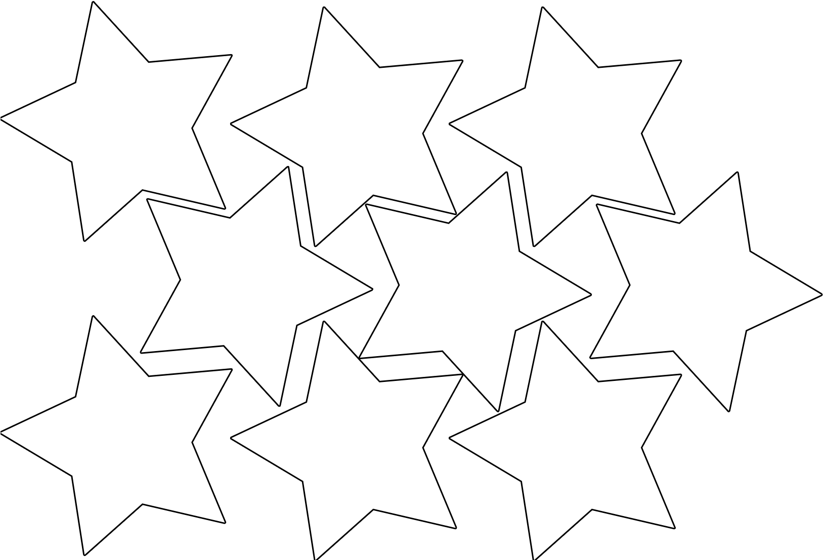 Magical Clipart Hollywood Star Cut Out Mini Stars Png Download Large Size Png Image Pikpng