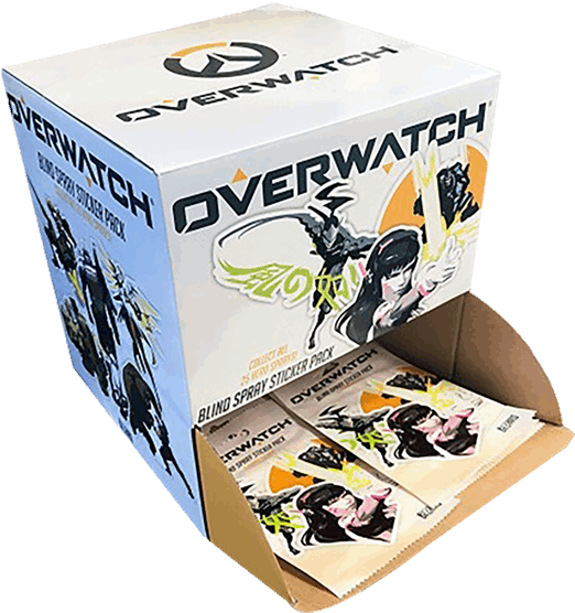 Overwatch Decal Sticker Blind Pack - Overwatch Blind Sticker Pack ...