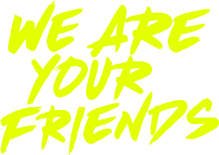 We Are Friends Clipart - Large Size Png Image - PikPng