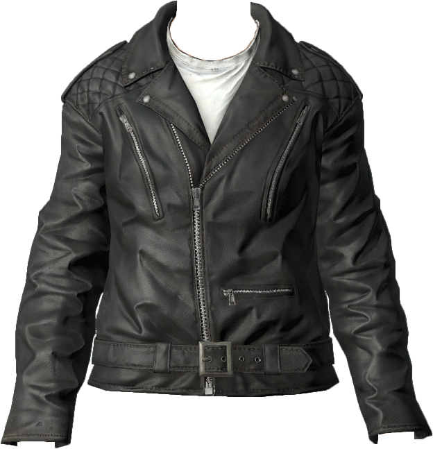 Ajs Leather Jacket Clipart - Large Size Png Image - PikPng