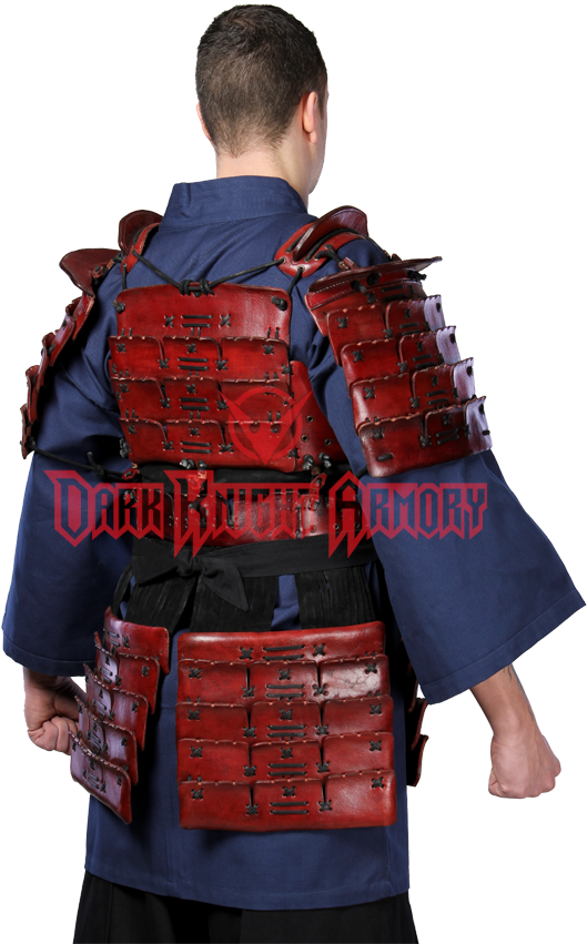 Download Samurai Armor, Leather Armor, Larp, Armour, Rear View, - Back ...