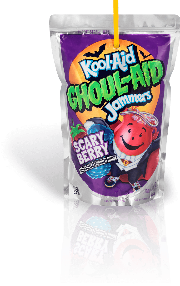 Kool Aid Jammers Ghoul Aid Scary Berry Flavored Drink - Kool Aid Jammer ...