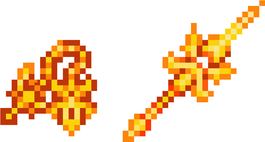 Download Terraria Solar Weapons - Pixel Art Armas Terraria Clipart Png ...