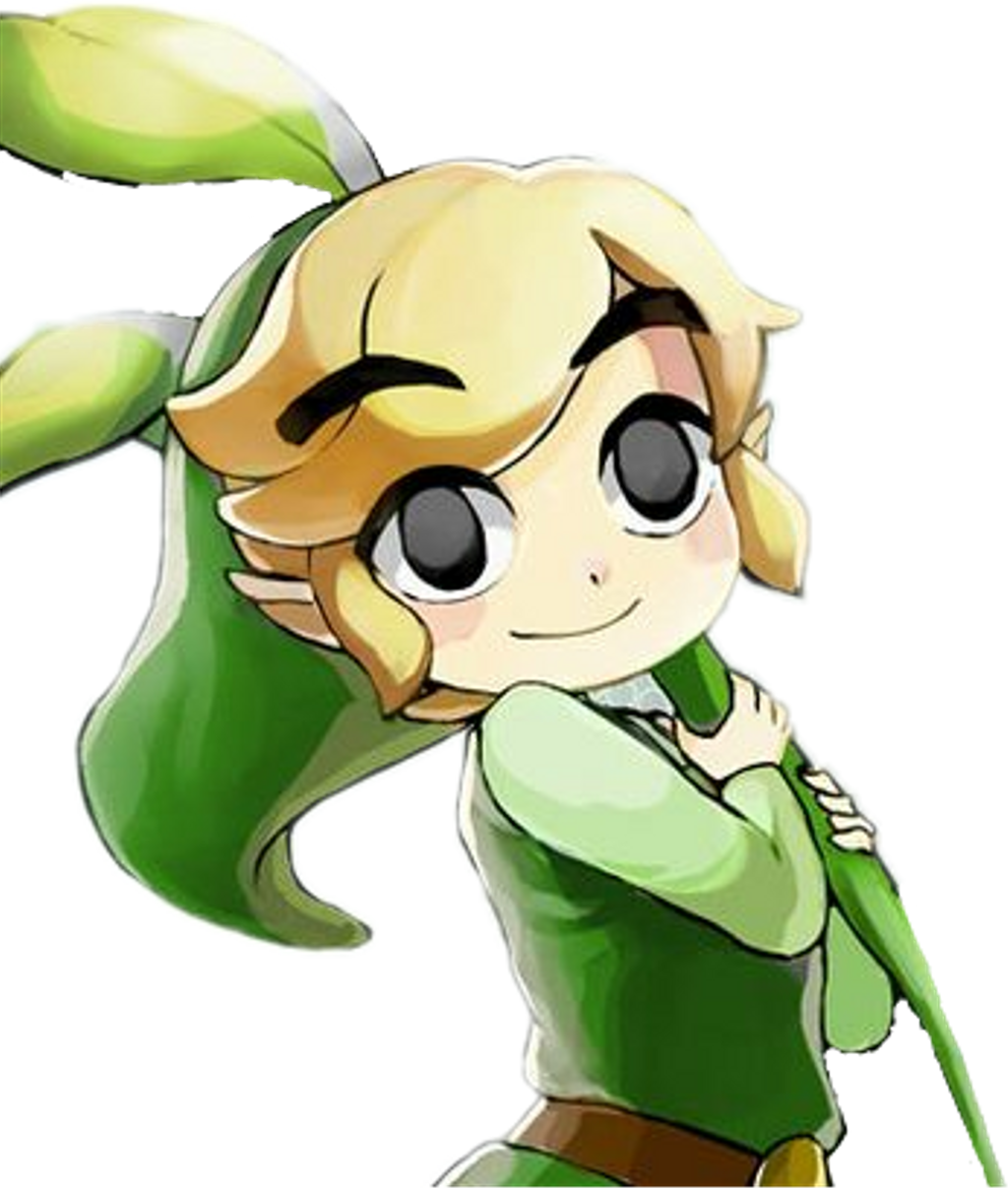 Toonlink Sticker - Toon Link And Toon Zelda Clipart - Large Size Png ...