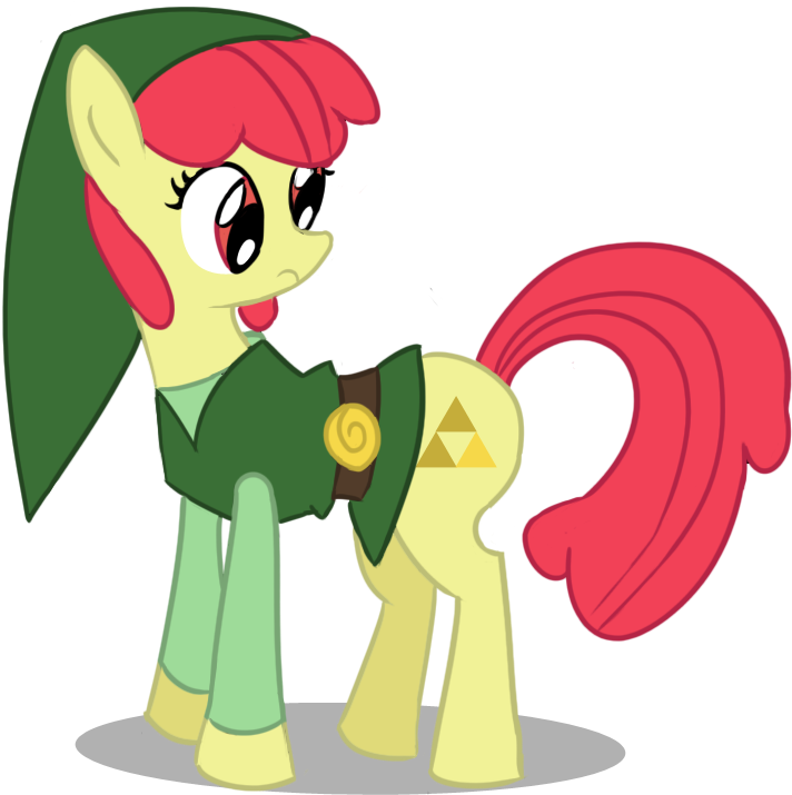 Apple Bloom, Artist - Female Toon Link Clipart - Large Size Png Image ...
