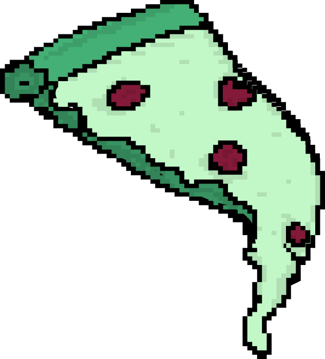 Zombie Pizza Clipart - Large Size Png Image - PikPng