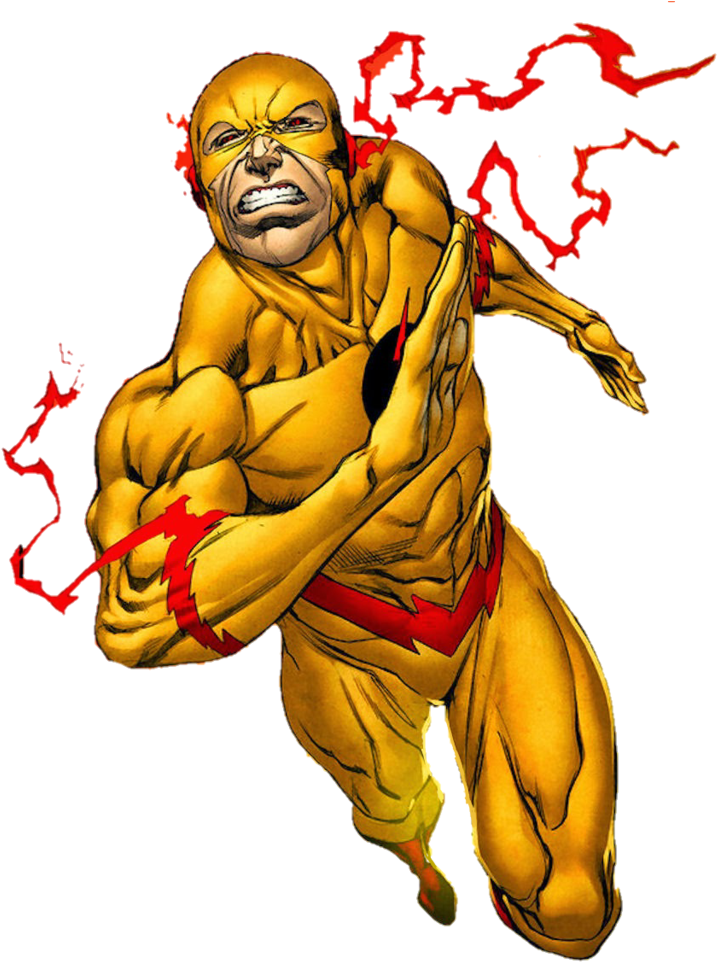 Reverse Flash - Reverse Flash Comic Transparent Clipart - Large Size ...