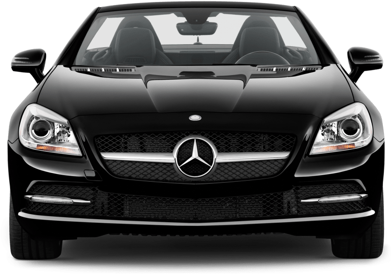 Mercedes-benz Slk Front View Png - Mercedes Benz Slk 350 Hd Black ...
