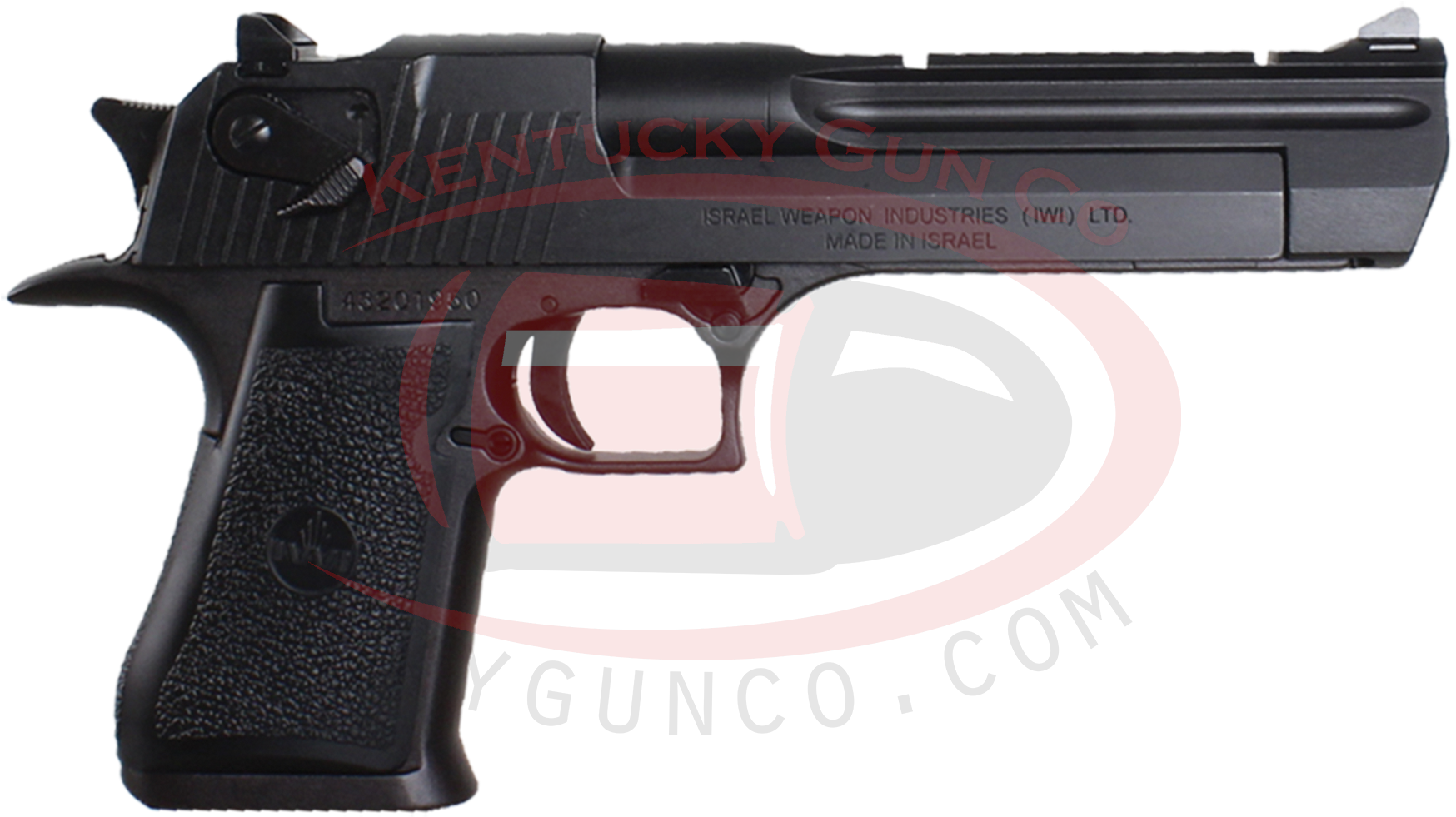 Desert Eagle Gun Black Clipart - Large Size Png Image - PikPng