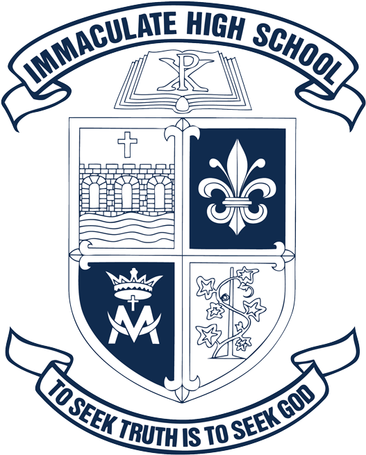 Immaculate High School - Immaculate High School Logo Clipart - Large ...