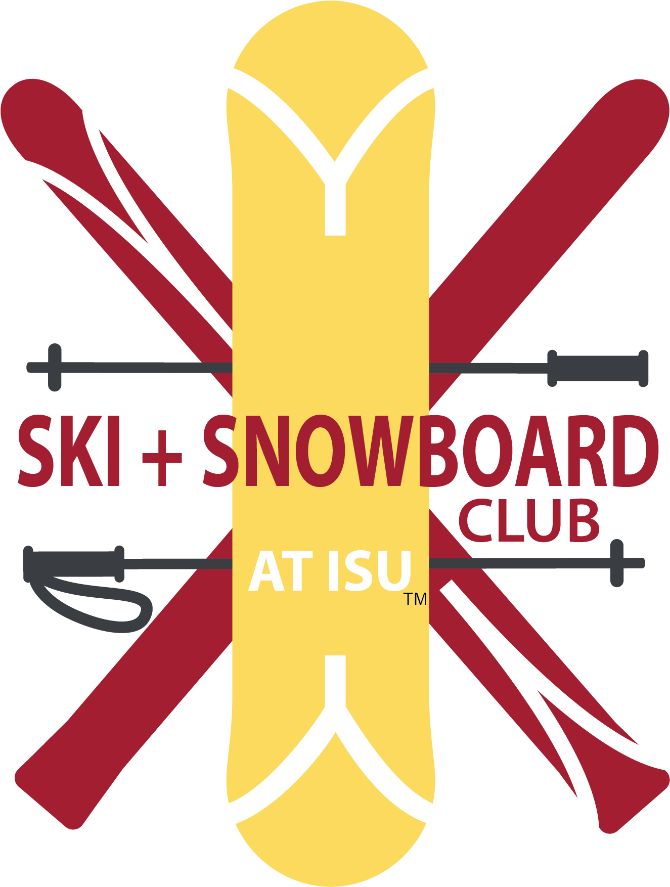 1446 X 1753 3 - Ski Snowboard Club Logo Clipart - Large Size Png Image ...
