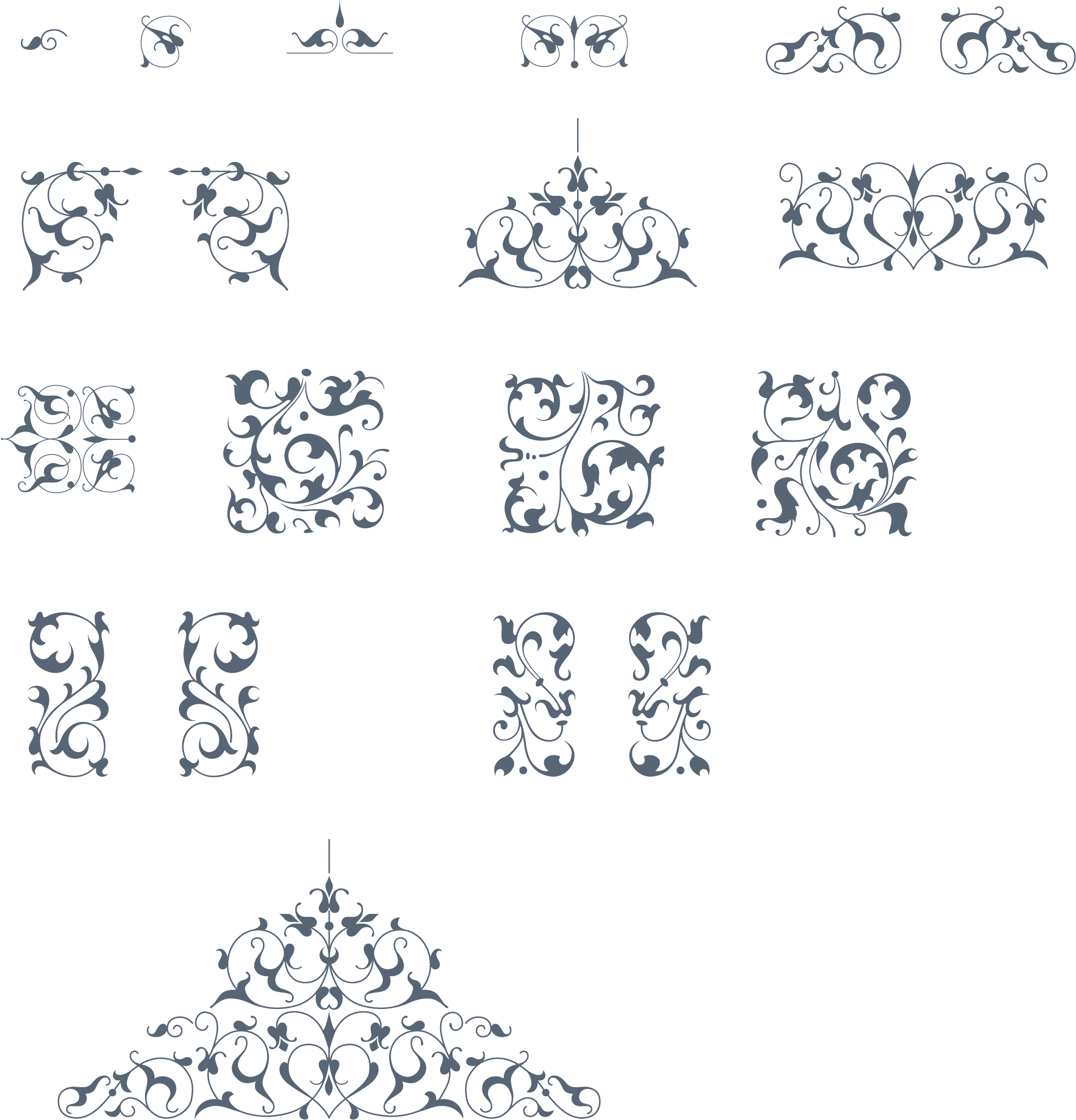 Essential Vintage Vector Pack - Illustration Clipart - Large Size Png ...