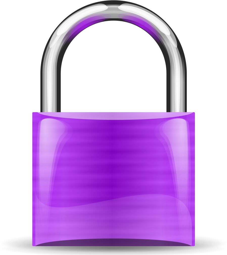 File - Padlock-purple - Svg - Padlock Purple Svg Clipart - Large Size ...