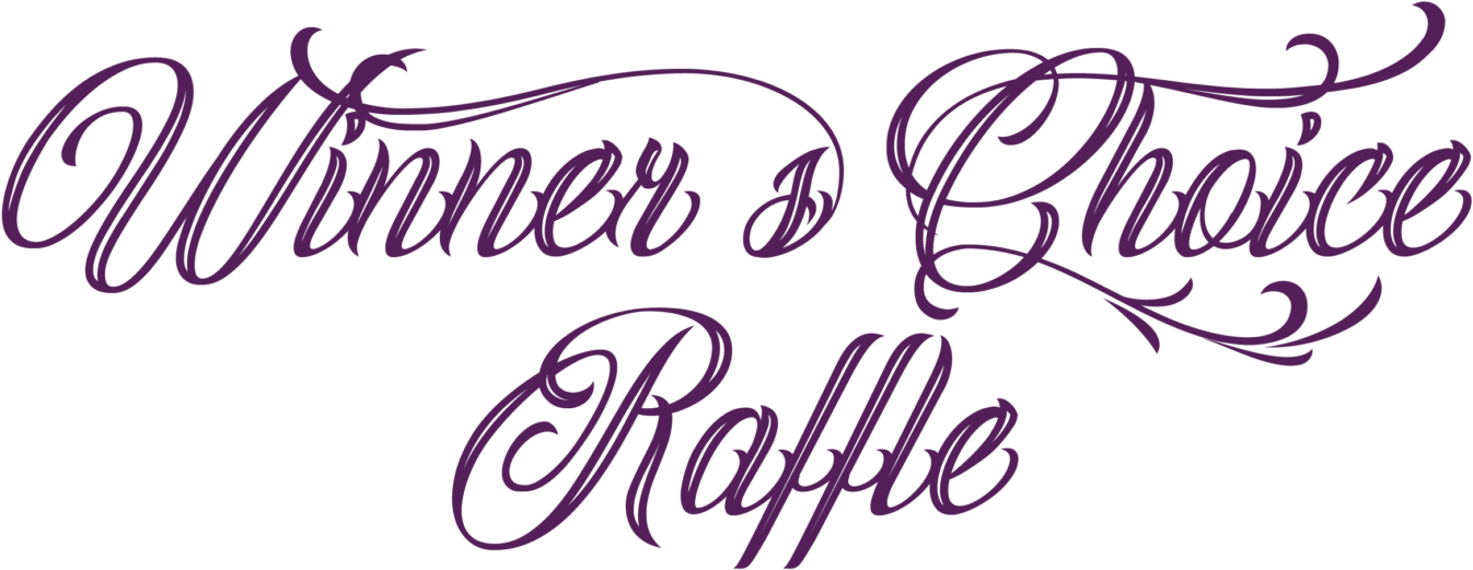 Winners Choice Raffle - Calligraphy Clipart - Large Size Png Image - PikPng