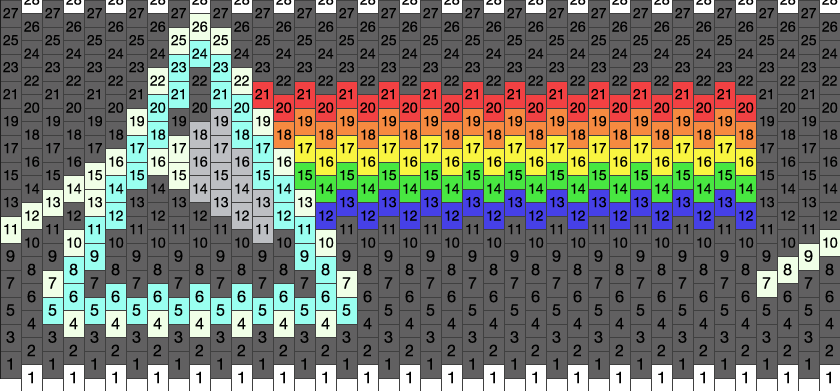 Download Pink Floyd Cuff Kandi Pattern - Pink Floyd Patterns Clipart ...