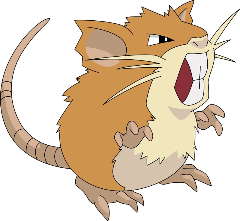 15,906,000 Exp - Pokemon Raticate Clipart - Large Size Png Image - PikPng