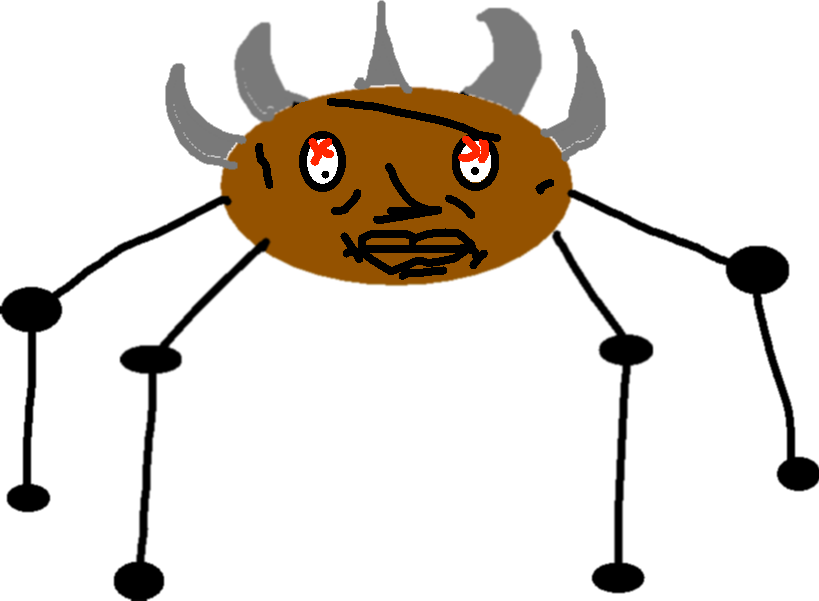 Alpha Basic Enemy Cringe - Cartoon Clipart - Large Size Png Image - PikPng