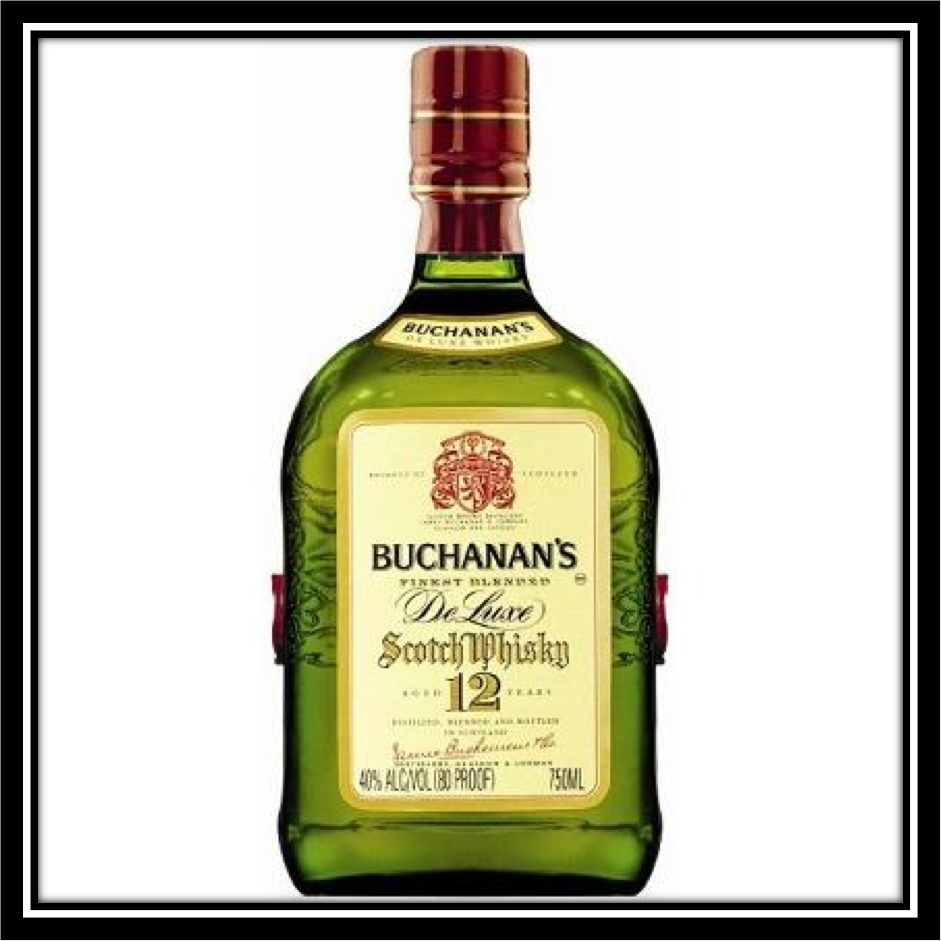 Buchanan's De Luxe 12 Years Review - Whisky Buchanans Png Clipart ...
