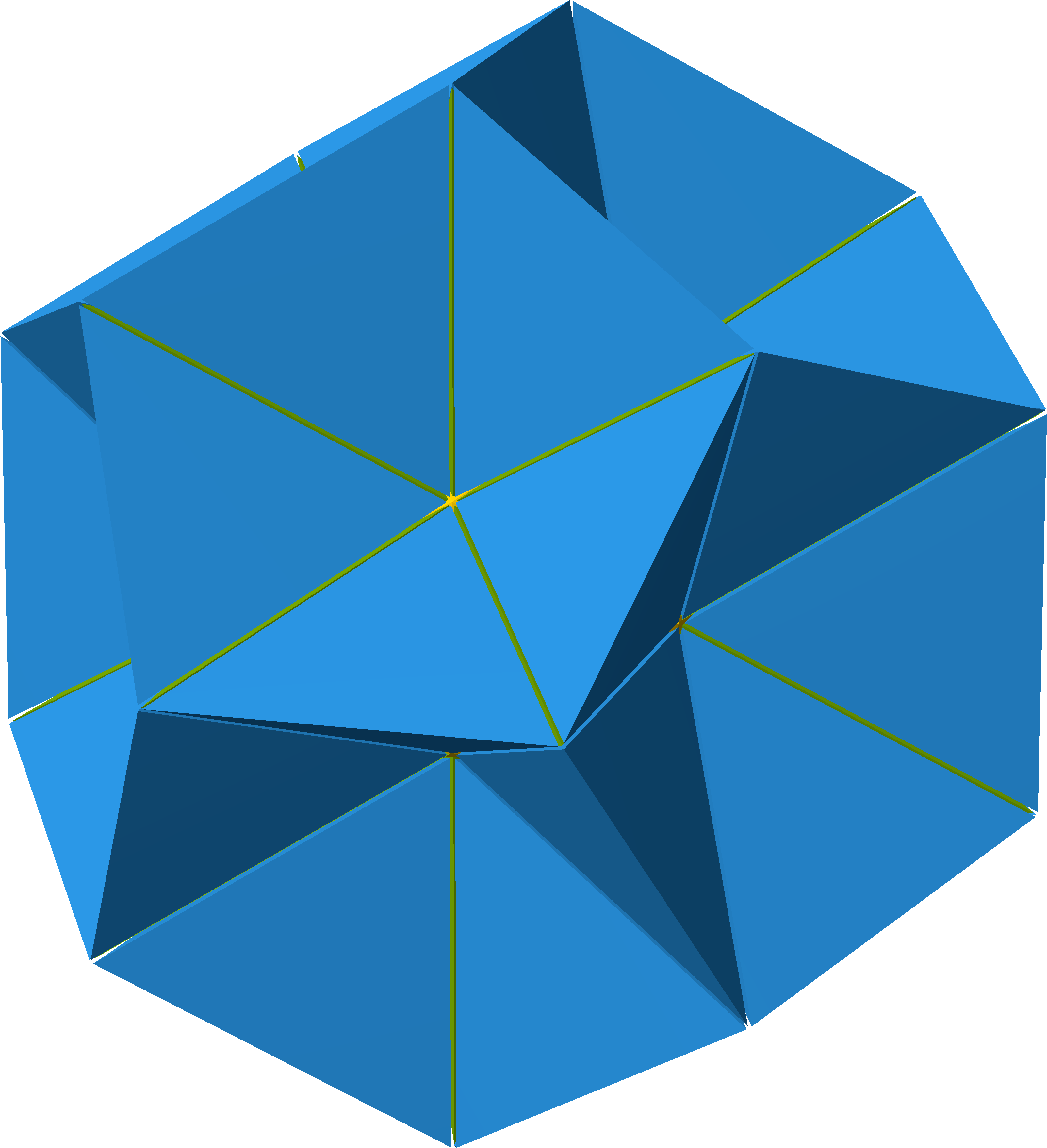 Stell12g Cells Solid 3 Stacked - Triangle Clipart - Large Size Png ...