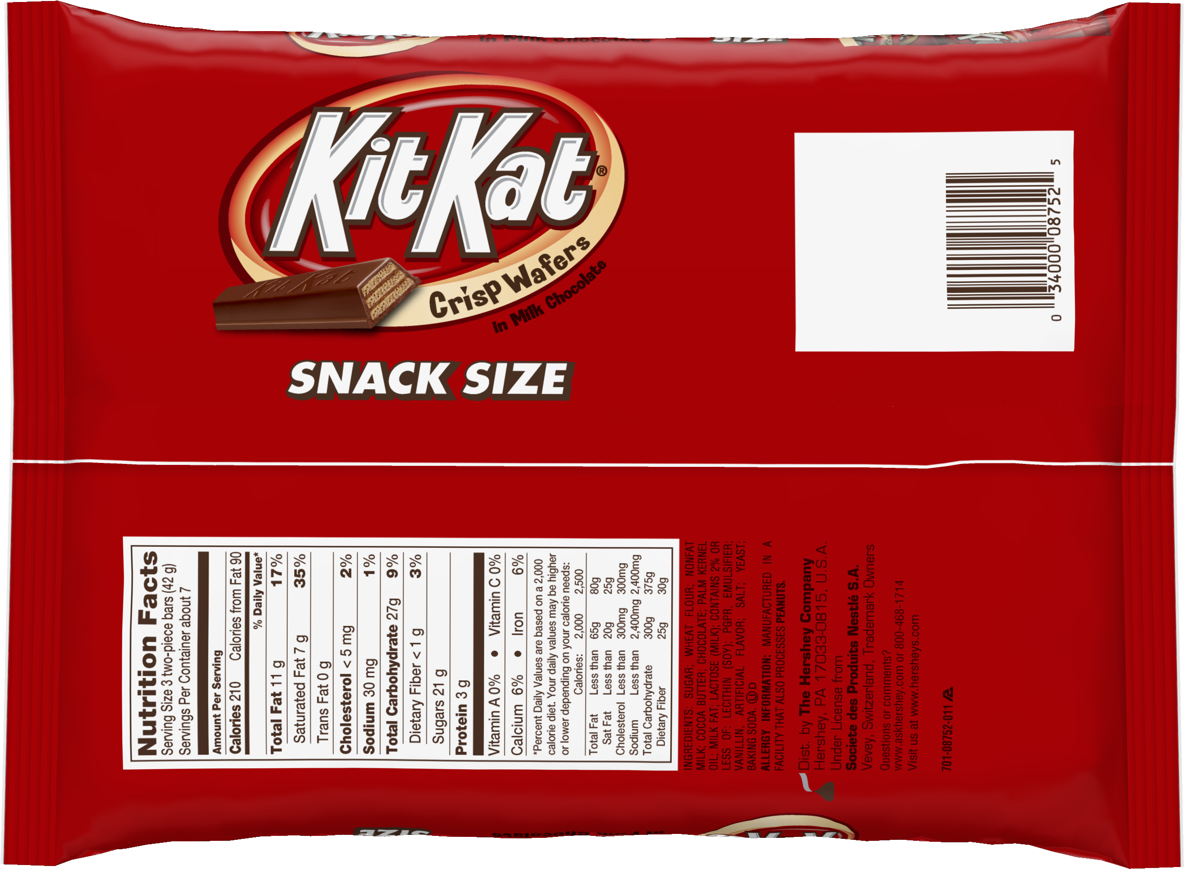 Kit Kat Png - Kit Kat Bar Clipart - Large Size Png Image - PikPng