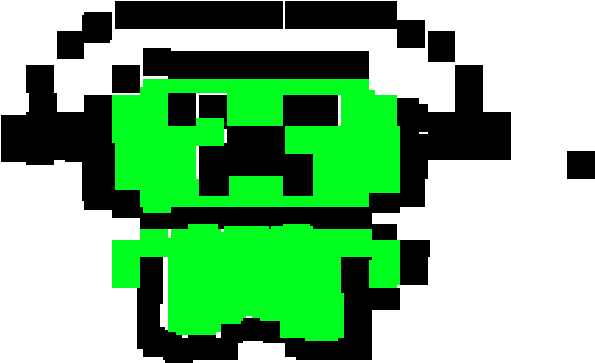 Gaming Creeper - Illustration Clipart - Large Size Png Image - PikPng