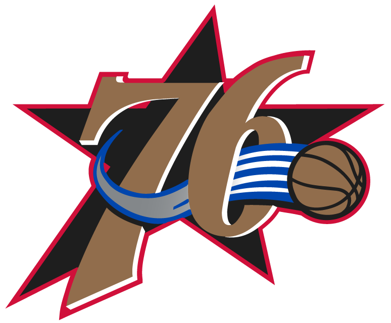 Sixers Logo Png - Philadelphia 76ers 2001 Logo Clipart - Large Size Png ...