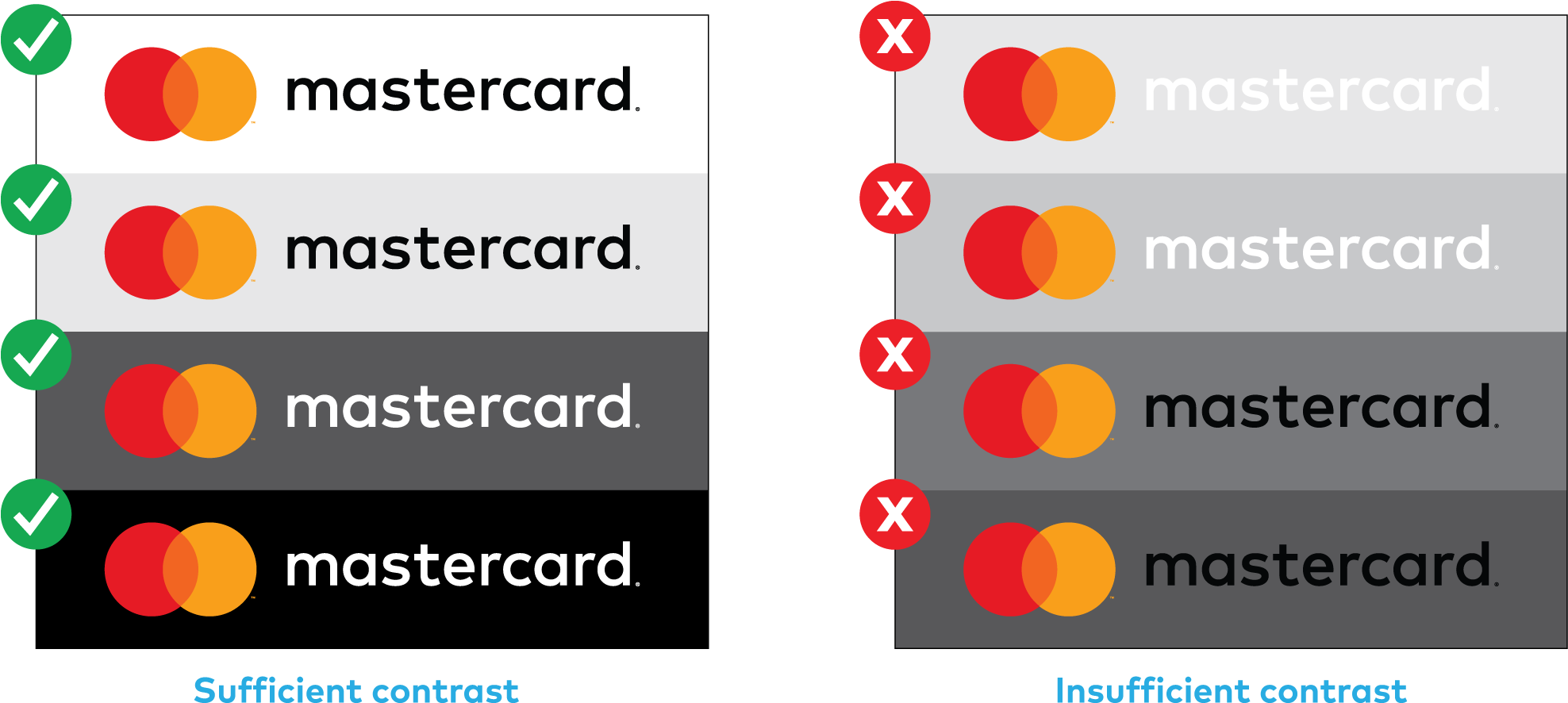 Images Of Sufficient And Insufficient Background Colors - Mastercard ...