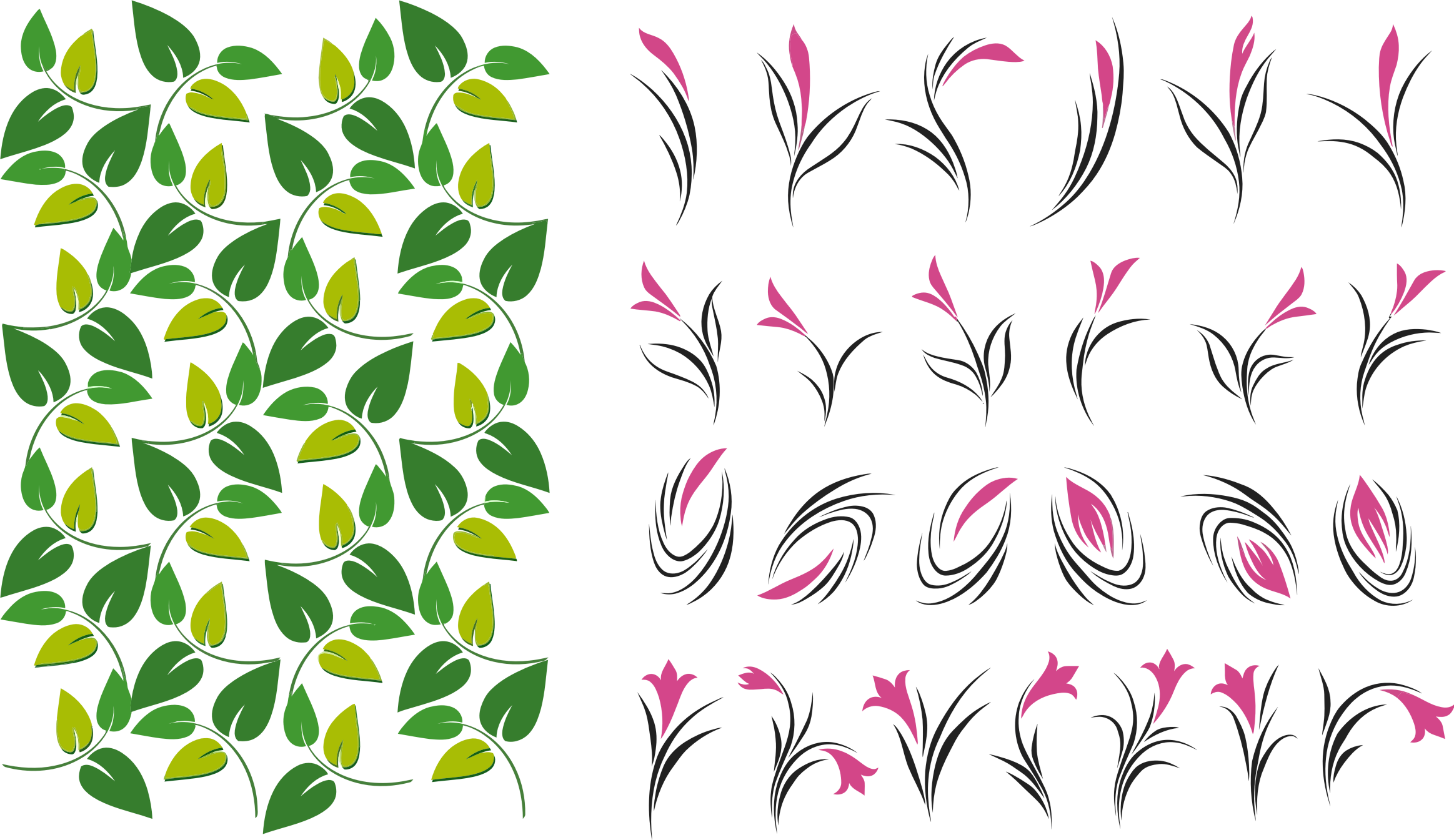 This Free Icons Png Design Of Leaves And Flowers - Leaves And Flowers ...