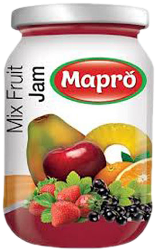 Mapro Mix Fruit Jam 200 Gm Clipart - Large Size Png Image - PikPng
