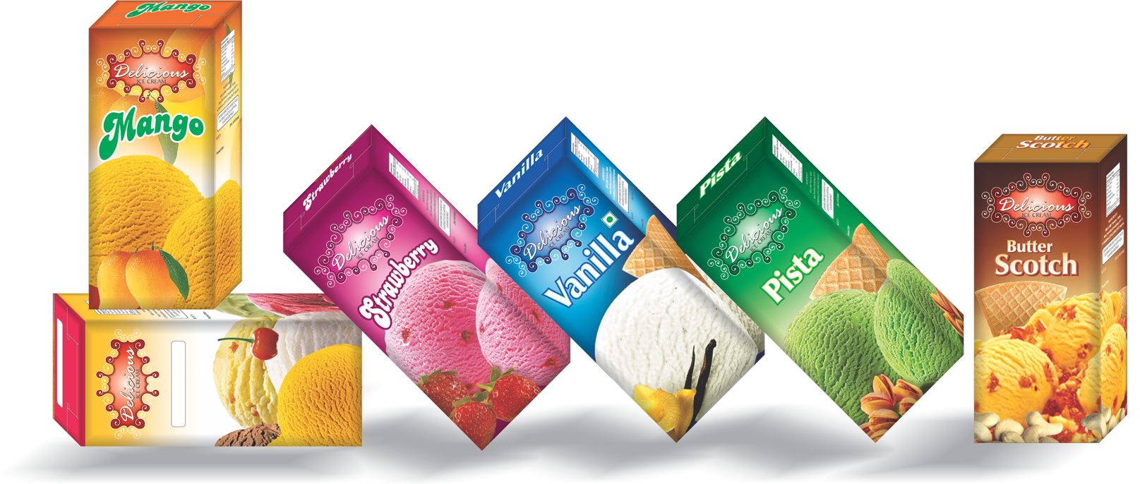 Download Ice Cream Packaging Box - Ice Cream Box Packaging Design ...