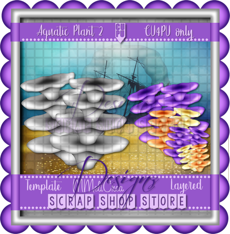 Aquatic Plant 2 Template - Poster Clipart - Large Size Png Image - PikPng