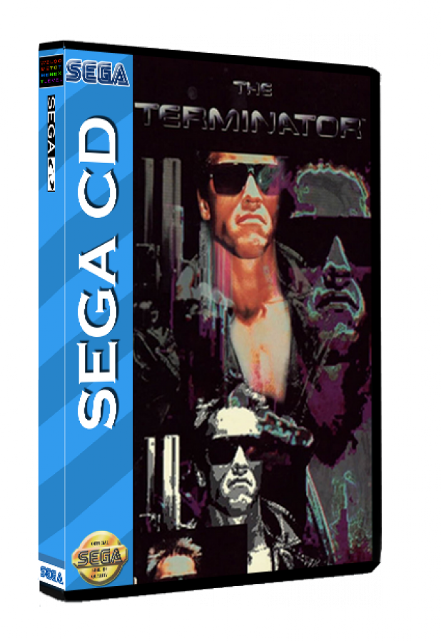 Terminator Sega Cd Cover Clipart - Large Size Png Image - PikPng