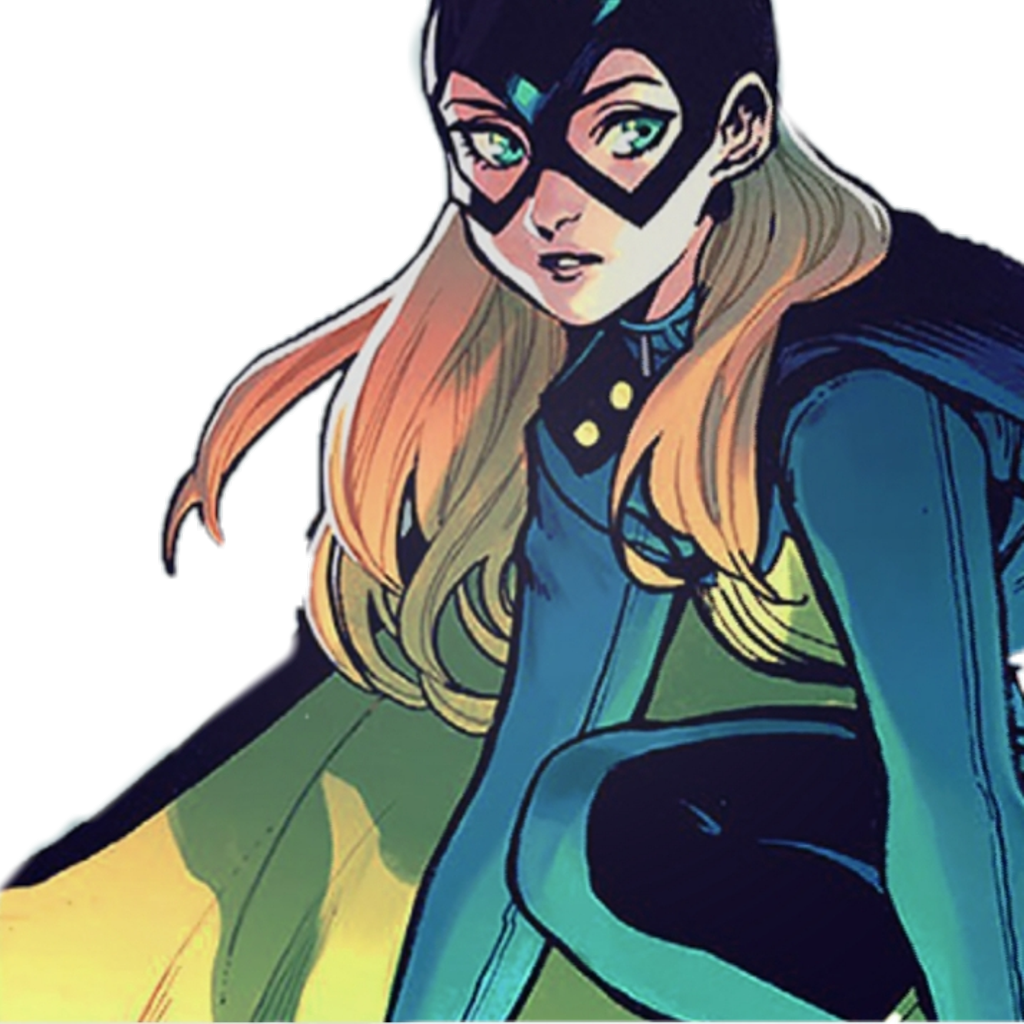 Batgirl Sticker - Batgirl Clipart - Large Size Png Image - PikPng
