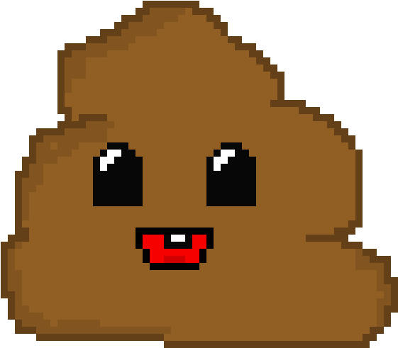 Kawaii Turd - Discord Logo In Pixel Clipart - Large Size Png Image - PikPng