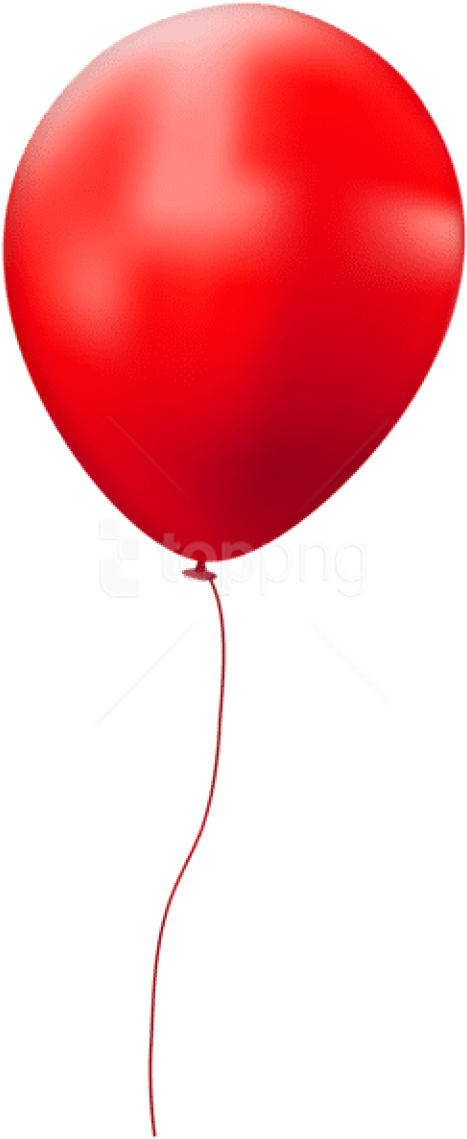 Free Png Download Red Single Balloon Png Images Background ...