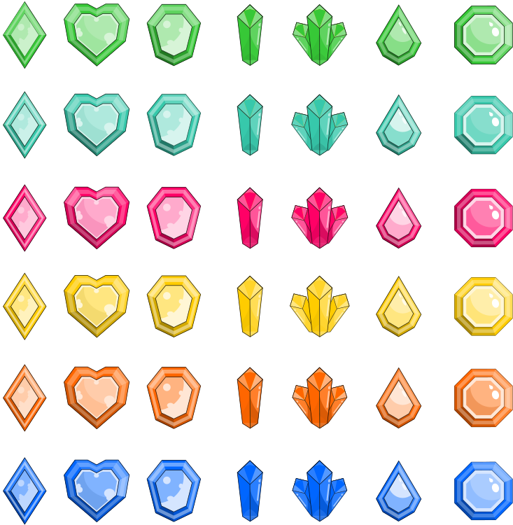 Medium Image - Clipart Gems - Png Download - Large Size Png Image - PikPng