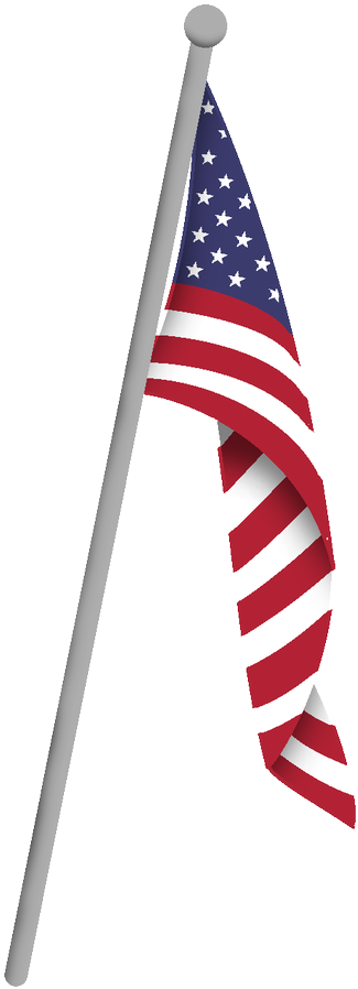 Flag Of The United States Clipart - Large Size Png Image - PikPng