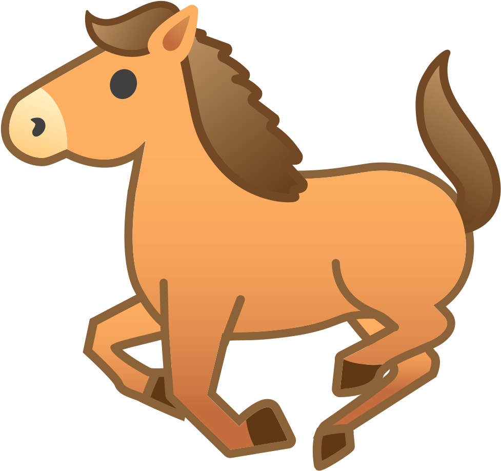 Horse Icon Clipart - Large Size Png Image - PikPng