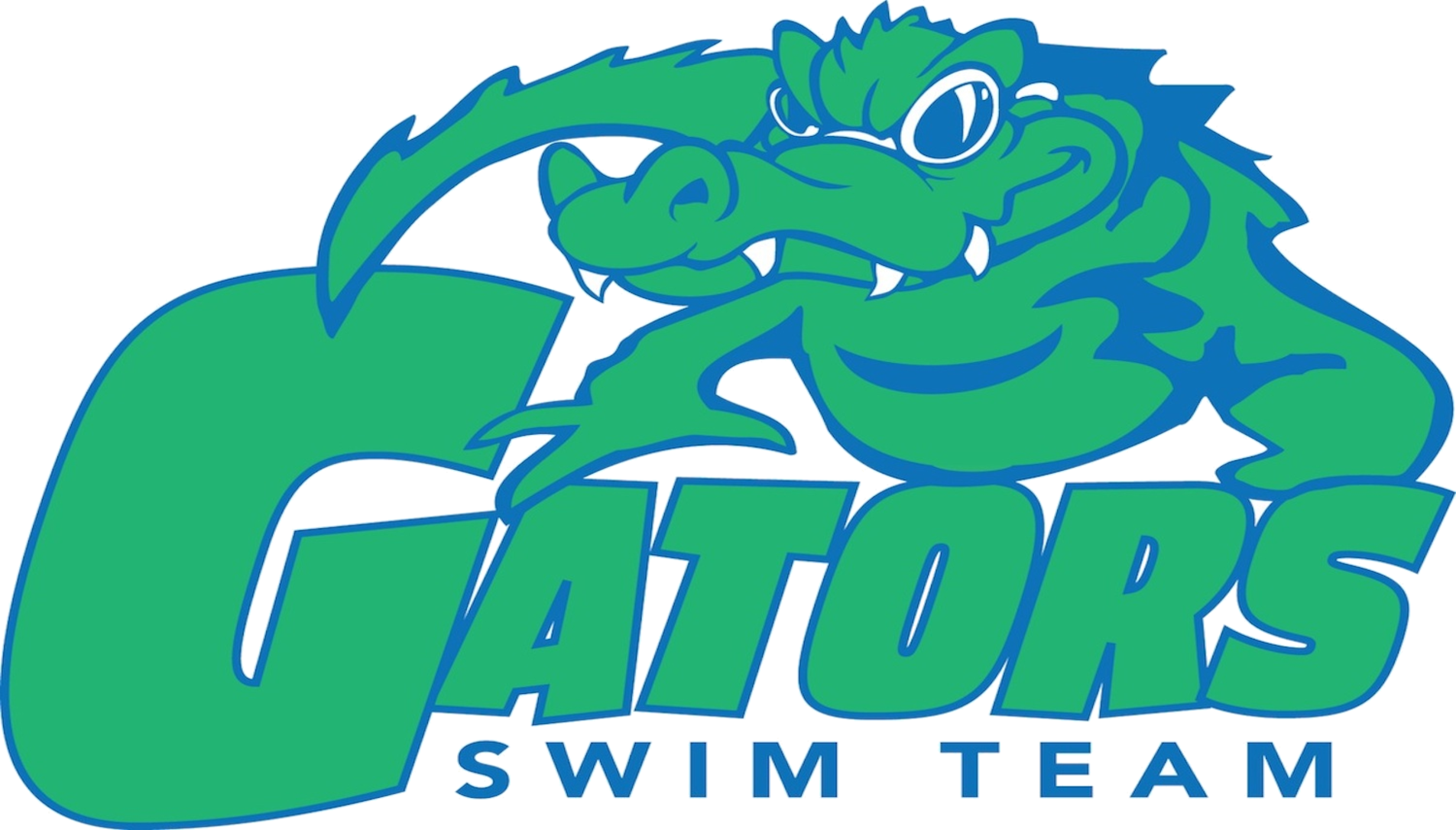 Gator Swim Logo Clipart - Large Size Png Image - PikPng