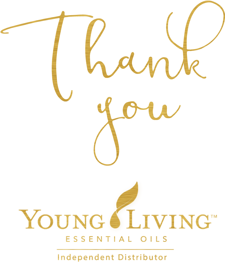 Yl Thank You Muslin Bags - Young Living Logo Transparent Clipart ...