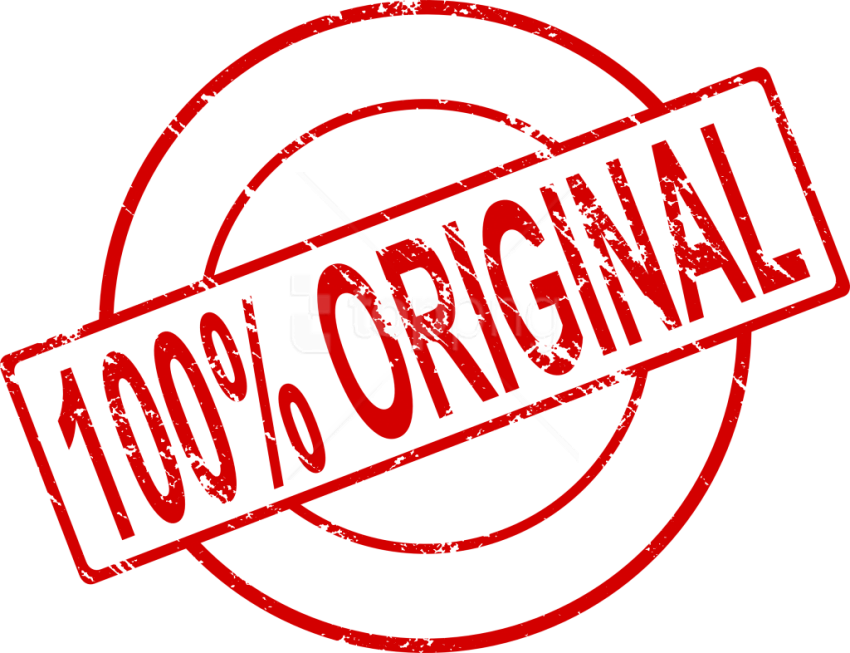 Free Png 100% Percent Original Stamp Png Clipart - Large Size Png Image ...