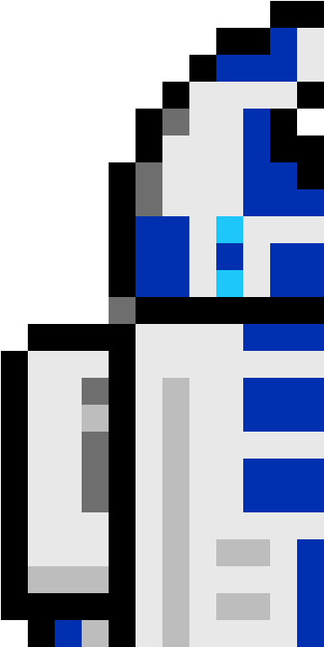 Metroid - R2d2 Pixel Clipart - Large Size Png Image - PikPng