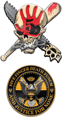 Five Finger Death Punch Clipart - Large Size Png Image - PikPng